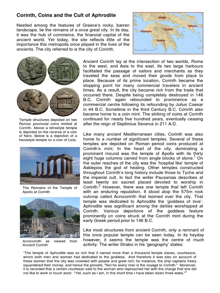 Aphrodite | PDF | Aphrodite | Ancient Corinth