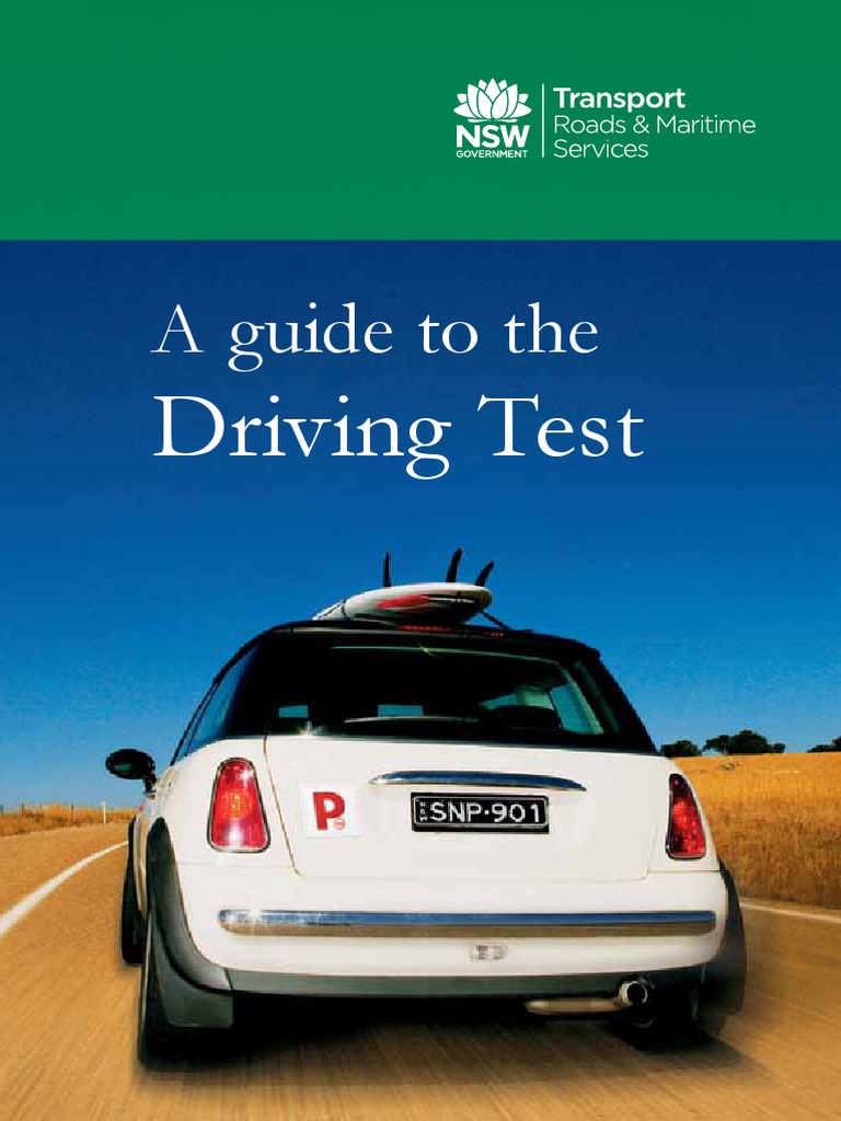 Guide To Driving Test | PDF