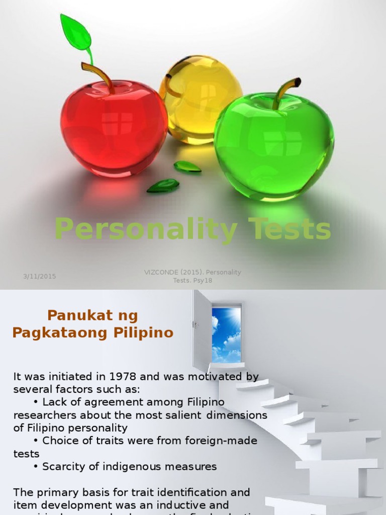 Personality Tests | PDF | Applied Psychology | Psychology