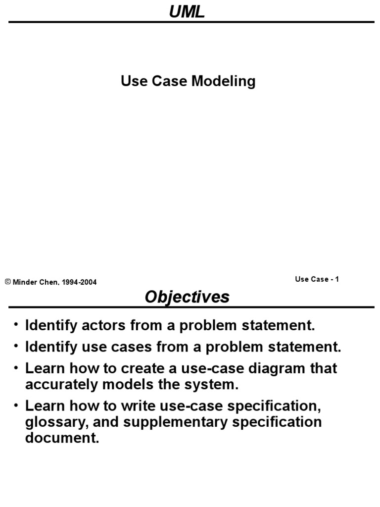 04 UseCaseTutorial1 | PDF | Use Case | Payroll