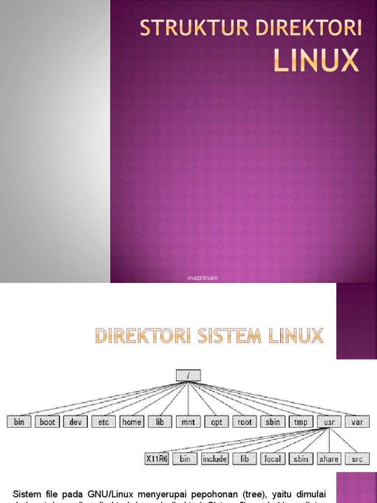 Struktur Direktori Linux | PDF | Kajian Bahasa Asing | Teknologi & Rekayasa