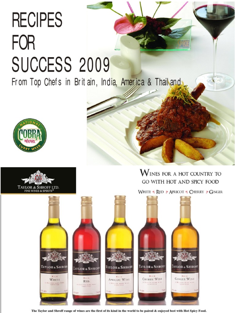 Recipes For Success | Download Free PDF | Curry | Indian Cuisine