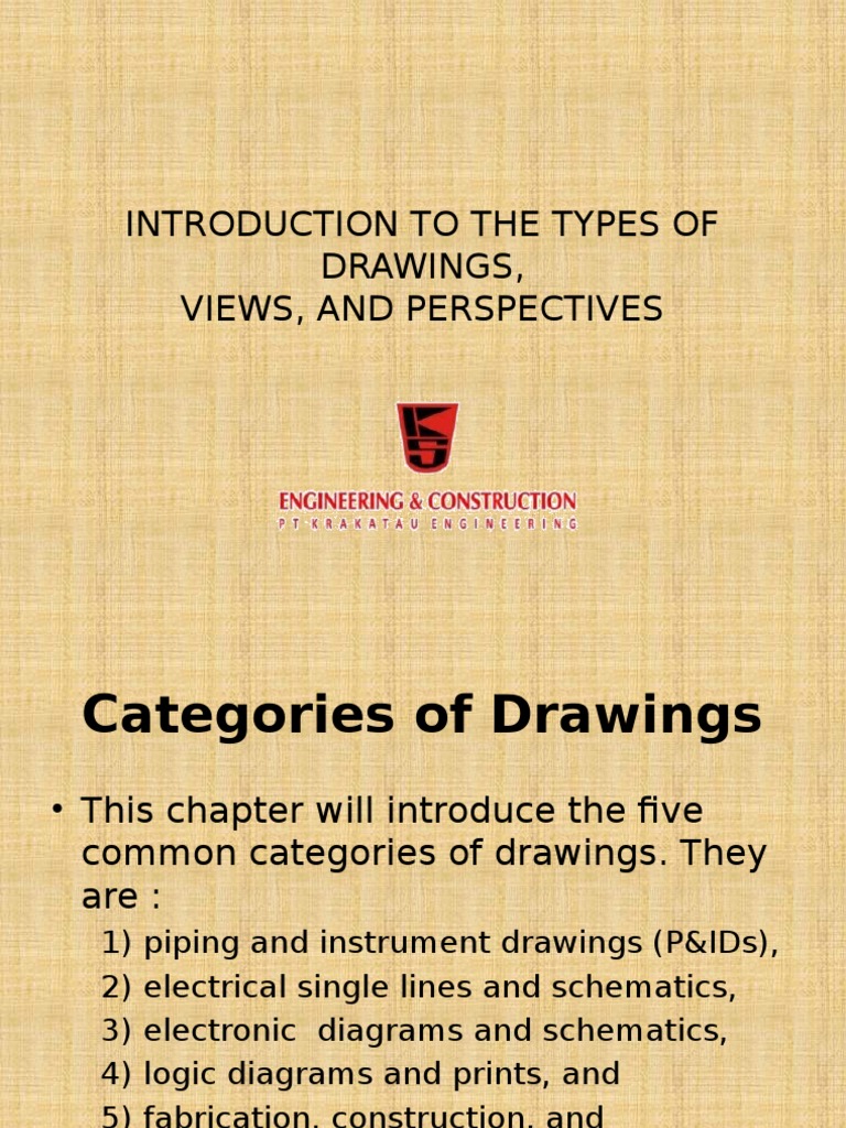 An Introduction to the Five Common Categories of Technical Drawings ...