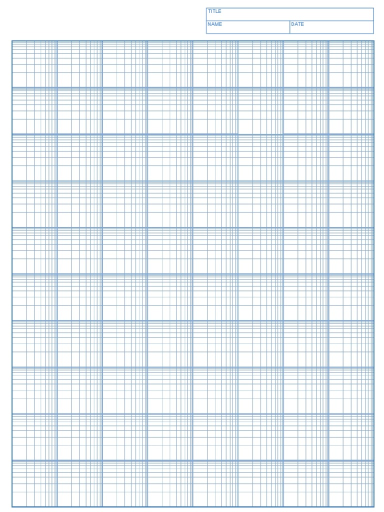 Log Log Graph Paper | PDF