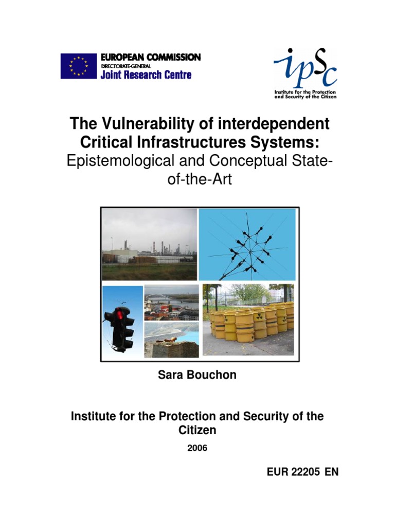 The Vulnerability of Interdependent Critical Infrastructures Systems | PDF | System | Infrastructure