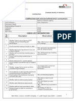 Lighting System Inspection Checklist | PDF | Power Engineering ...
