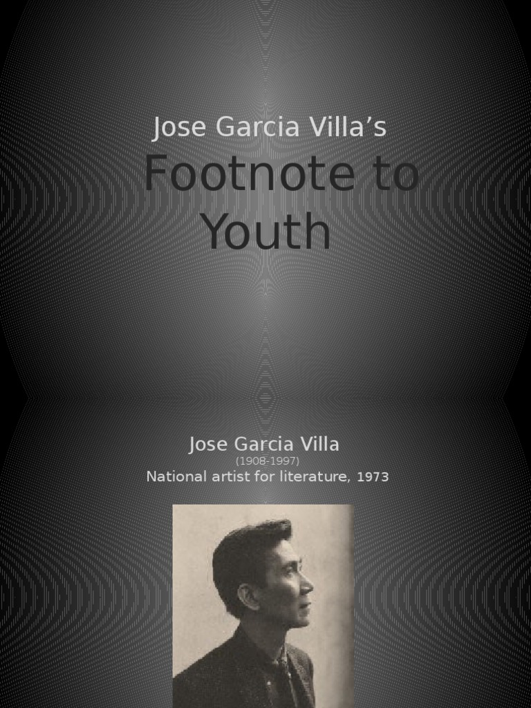 Footnote To Youth | PDF | Poetry