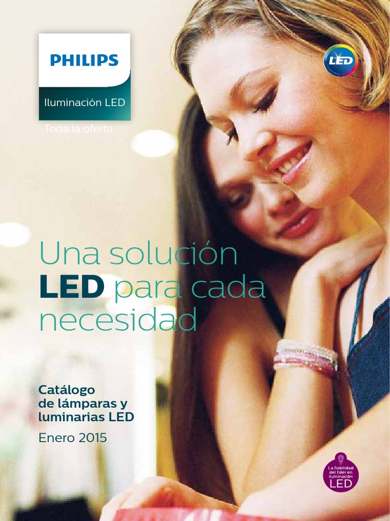 Philips Catalogo Iluminacion LED 2015 PDF | PDF | Encendiendo | Lámpara compacta fluorescente