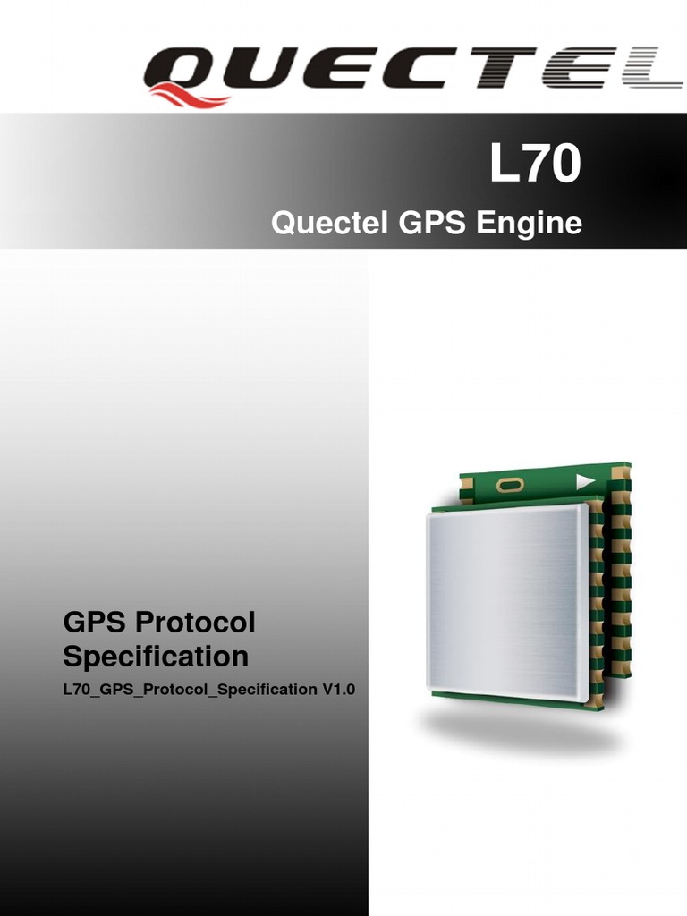 L70 GPS Protocol V1.0 | PDF | Global Positioning System | Geodesy