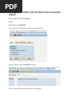 Adding Custom Tab To The Transaction VF01 | PDF | Subroutine | Computer Data