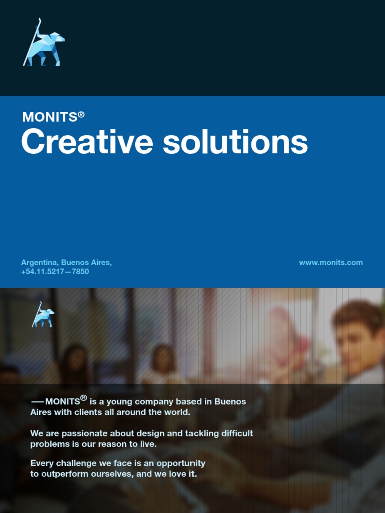 Monits - Creative Services | PDF | Mobile App | Software