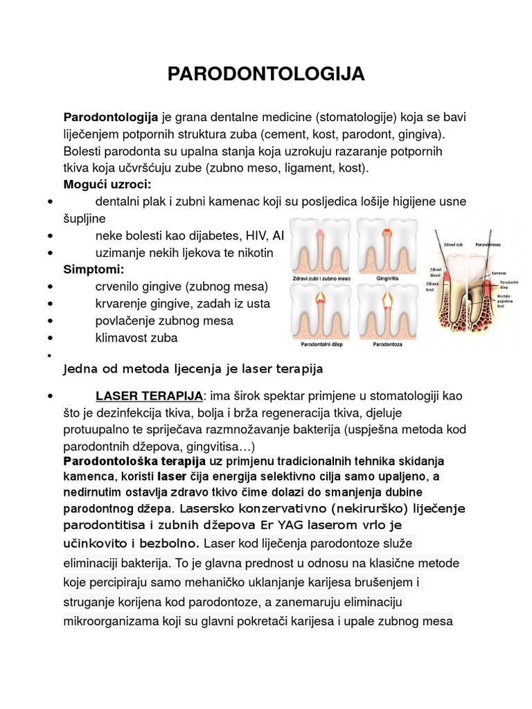 PARODONTOLOGIJA | PDF
