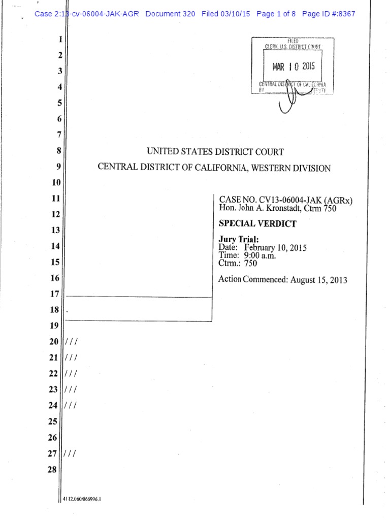 Special Verdict | PDF