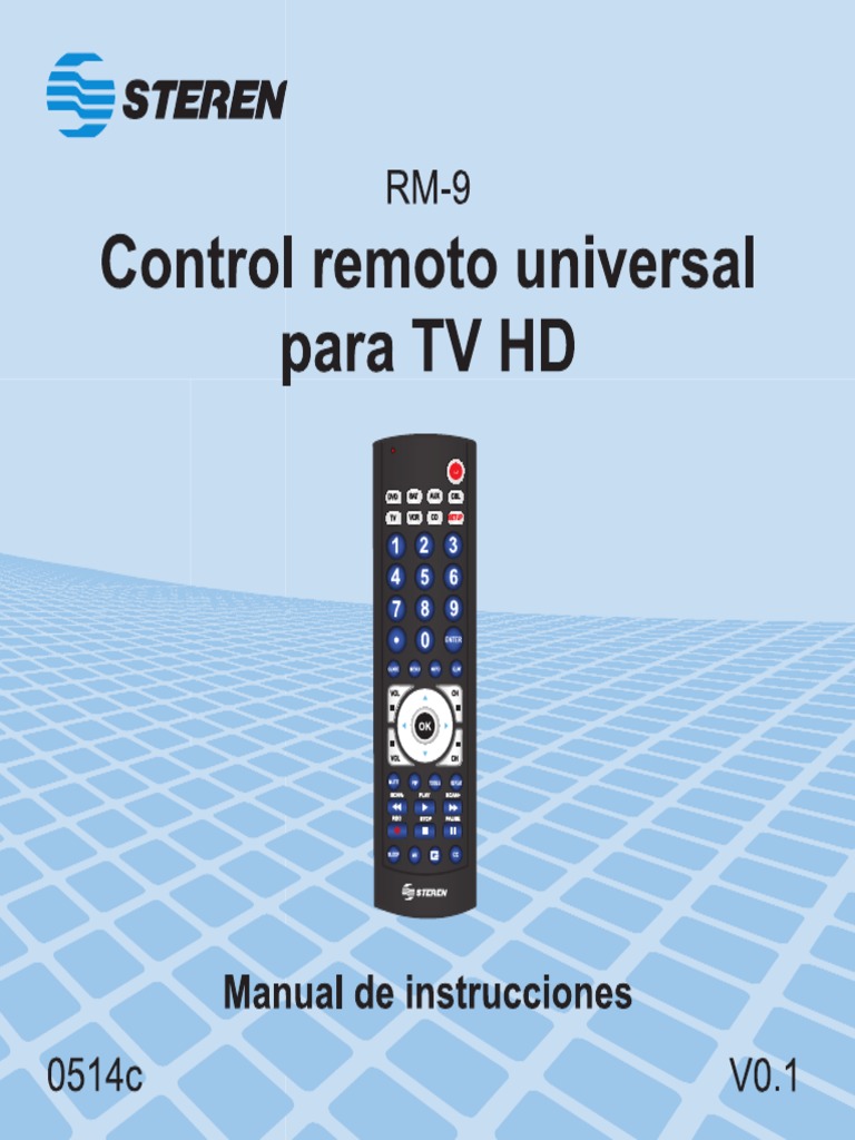 RM 9 Instr PDF | PDF | Televisión de alta definición | Producto (Negocio)