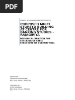 Mullion Stiffener Design Guide | PDF | Bending | Stress (Mechanics)
