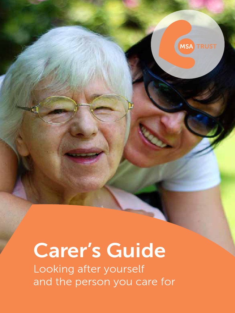 Multiple Atrophy System (MSA) Trust Caregiver's Guide | PDF ...