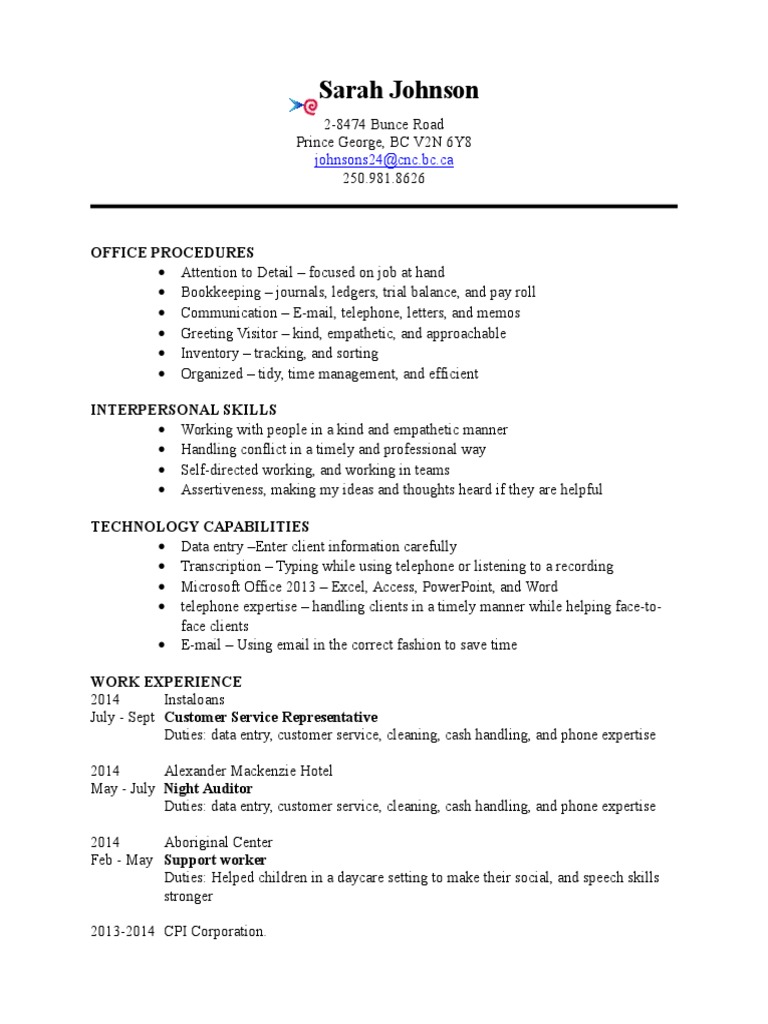 Sarah Johnson's Professional CV | PDF