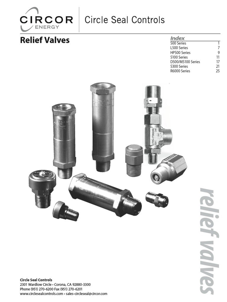 CSCRV Relief-Valves 2014-12 PDF | PDF | Valve | Pipe (Fluid Conveyance)
