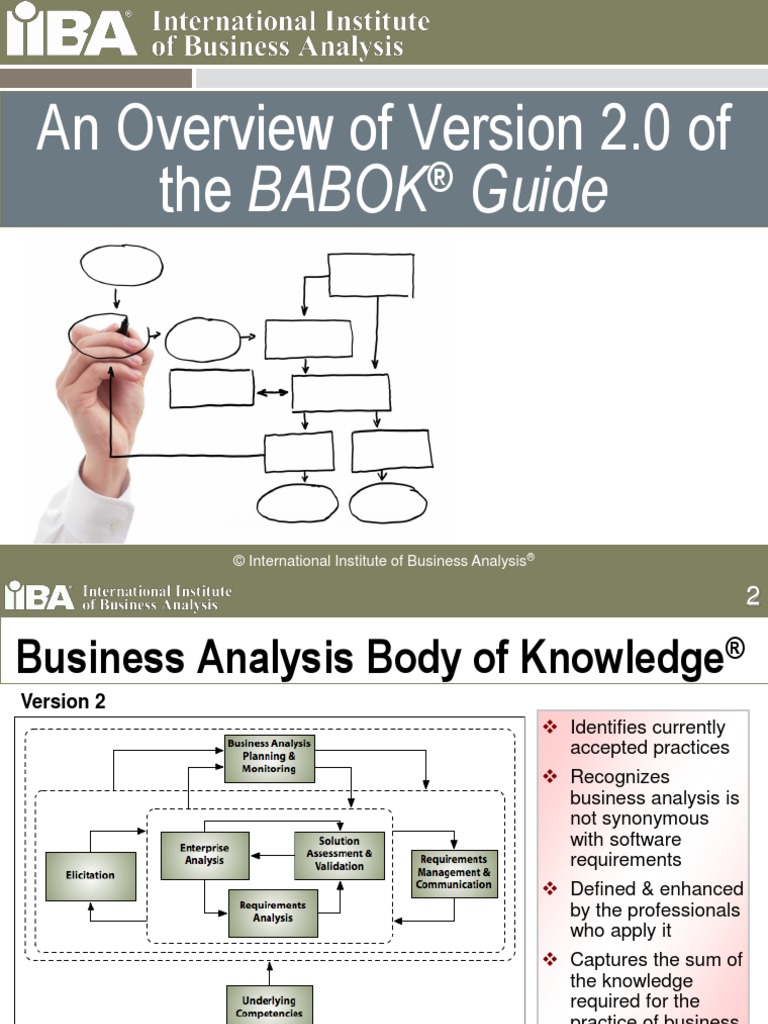 BABOK v2 Overview - Short | PDF | Business Analysis | Knowledge