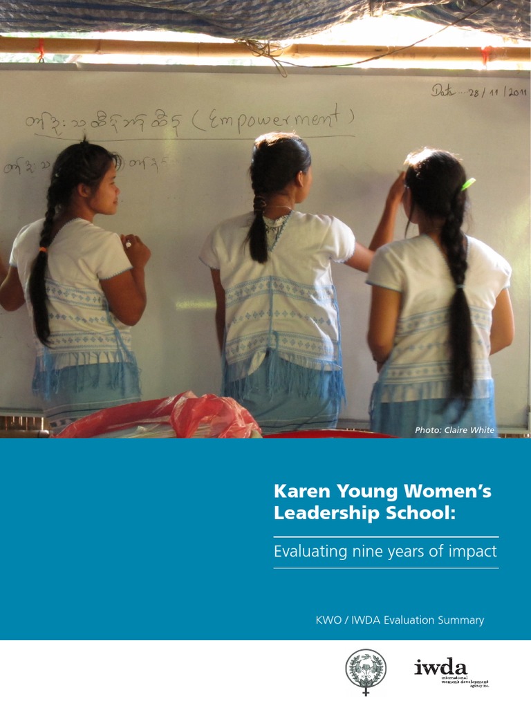 KWO-IWDA Evaluation Summary Version3 A4 | PDF | Leadership | Empowerment