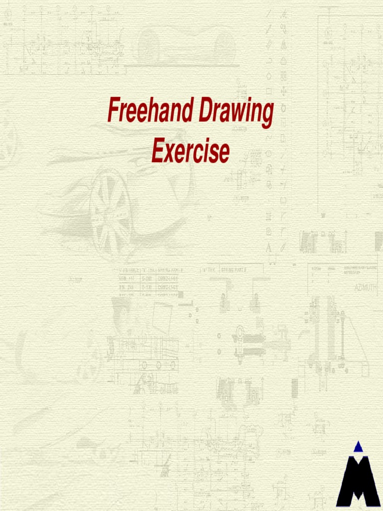 Freehand Drawing Exercise PDF | PDF