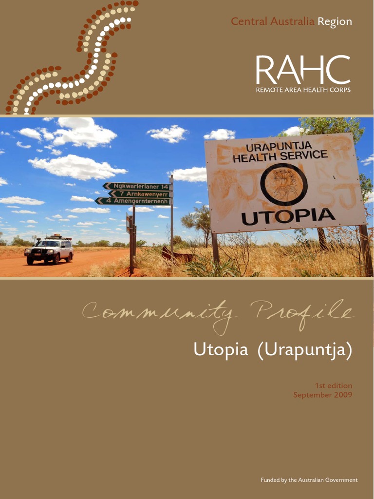 Utopia Community Profile PDF | PDF | Indigenous Australians
