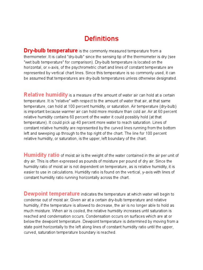 Psychometric Chart | PDF | Humidity | Relative Humidity