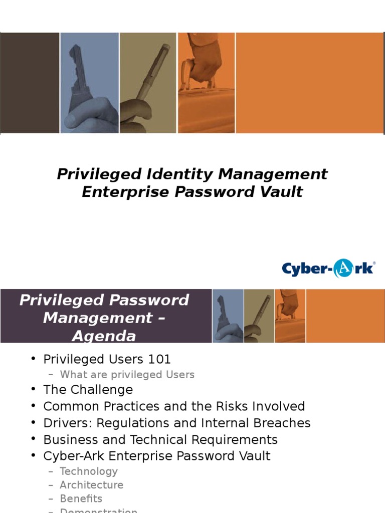 Cyber-Ark Password Vault | PDF | Password | Superuser