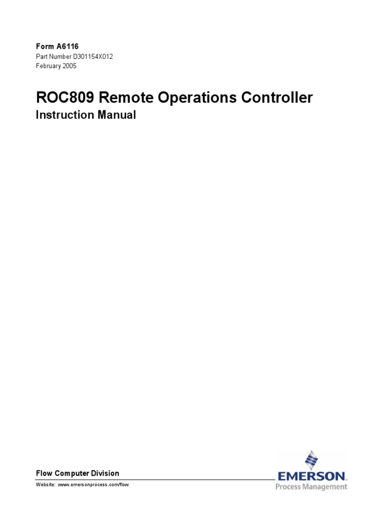 ROC809 | PDF | Input/Output | Central Processing Unit