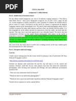 Assignment 3 Language Skills Related Tasks | PDF | Reading (Process ...