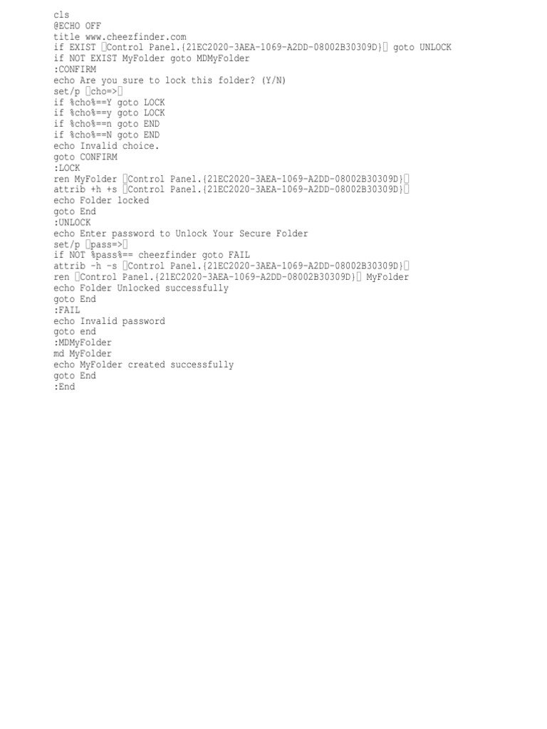 Lock Bat | PDF