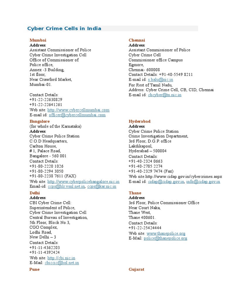 Cyber Crime report.docx | Law Enforcement | Crime & Justice