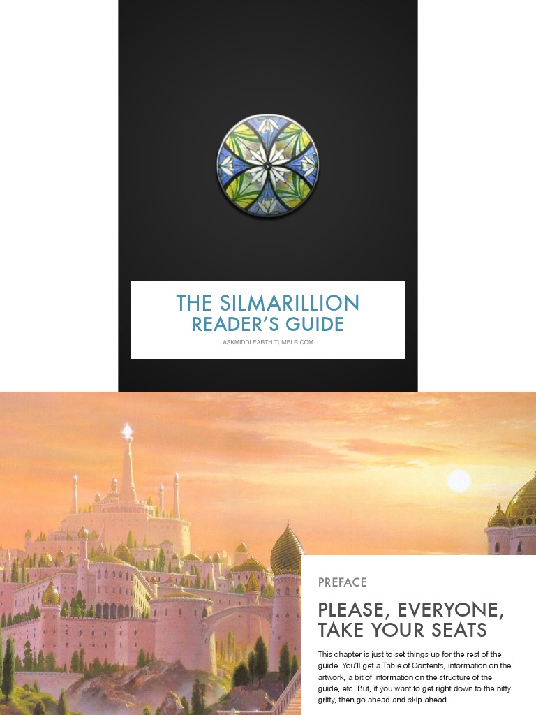 The Silmarillion Readers Guide | PDF | Middle Earth | Elf (Middle Earth)