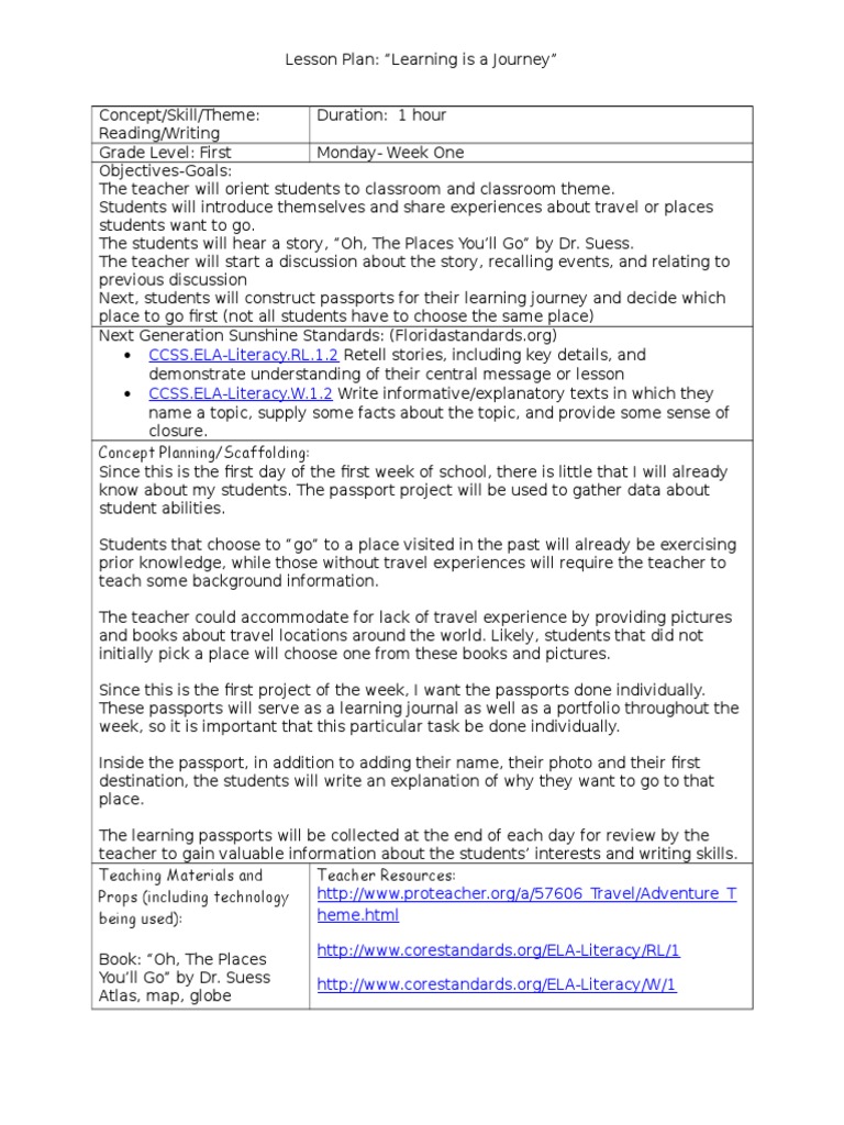 CCSS - ELA-Literacy - RL.1.2 CCSS - ELA-Literacy.W.1.2 | PDF | Lesson ...