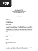 Performance Securing Declaration (Revised) | PDF | Justice | Crime ...