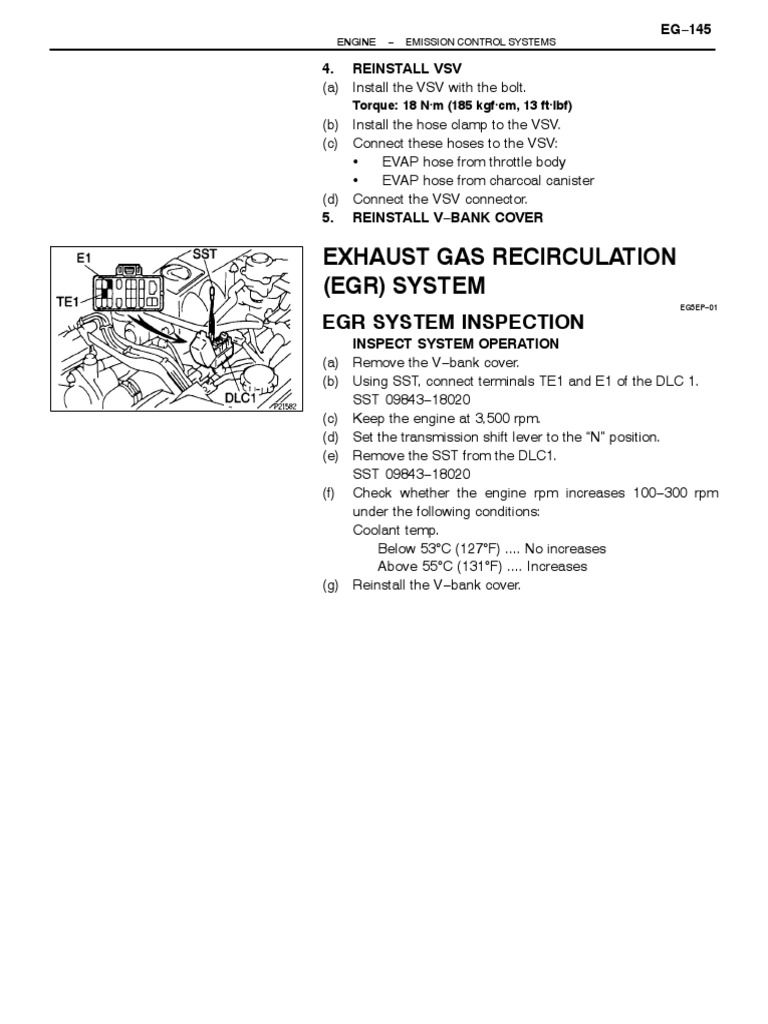 Exhaust Gas Recirculation EGR | PDF | Engine Technology | Internal ...