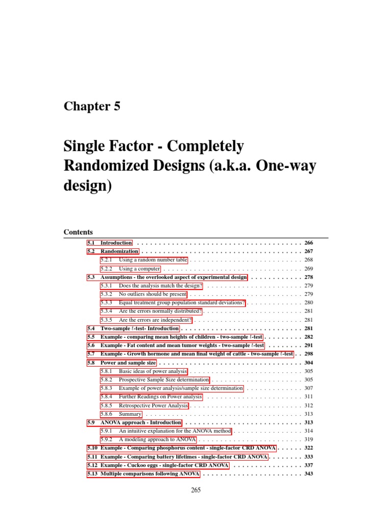 One Way Design | Download Free PDF | Experiment | Student's T Test