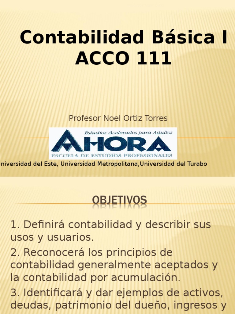 Taller Uno Acco 111 | PDF | Contabilidad | Business