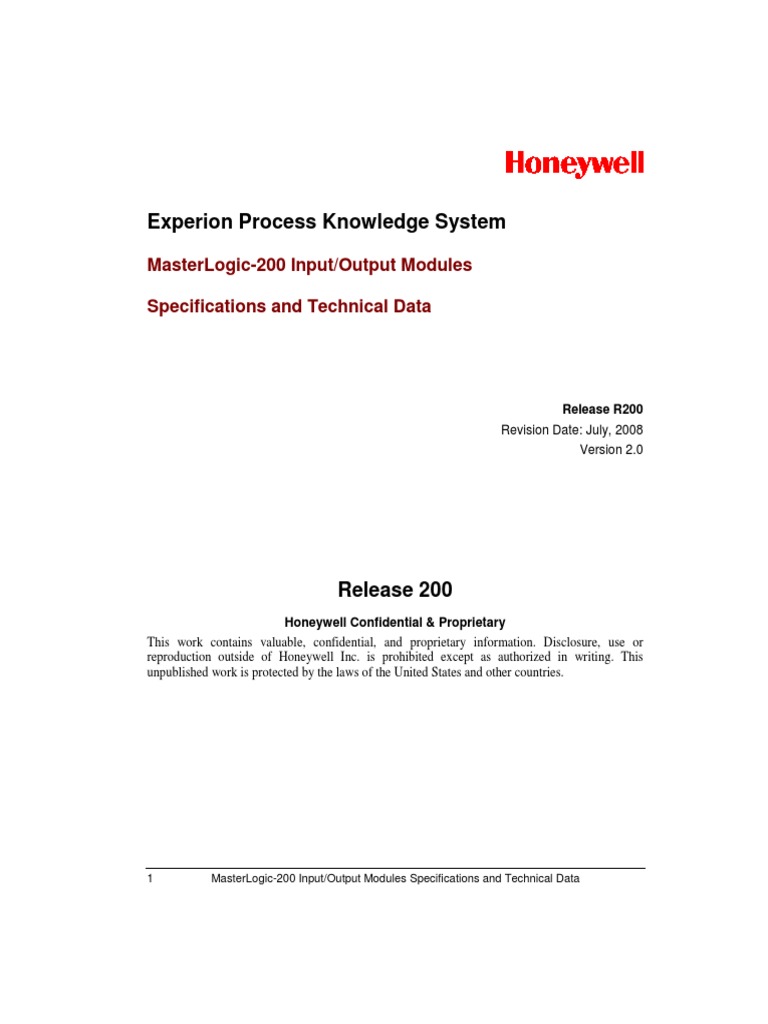 MasterLogic-200 IO SpecTech | PDF | Programmable Logic Controller ...
