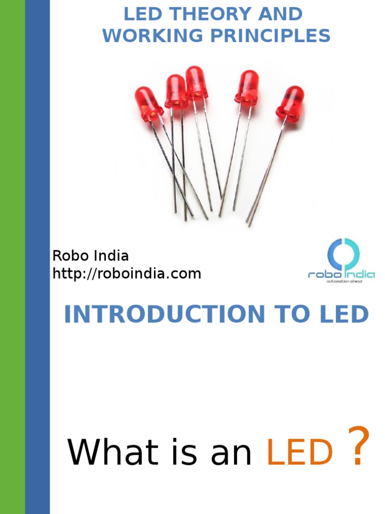 LED Theory and Working Principles | PDF
