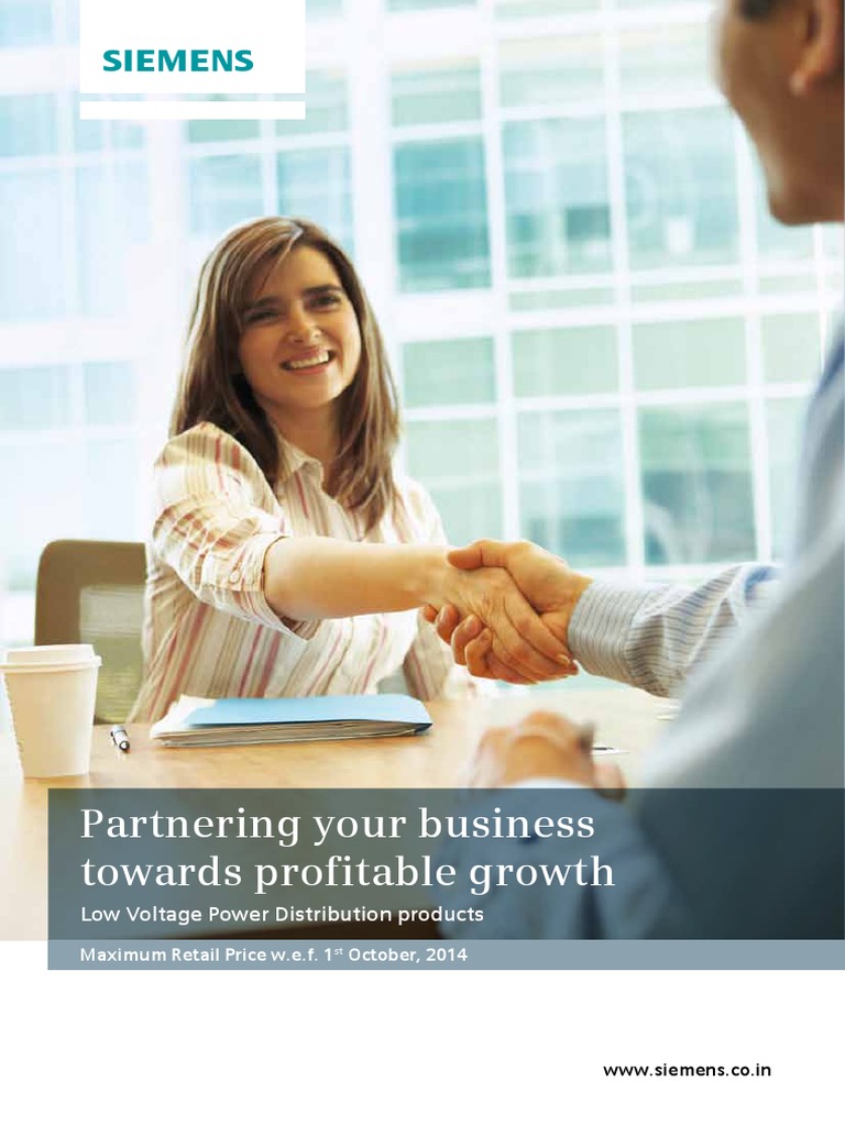 Siemens Latest Price List For Power | PDF | Fuse (Electrical) | Switch