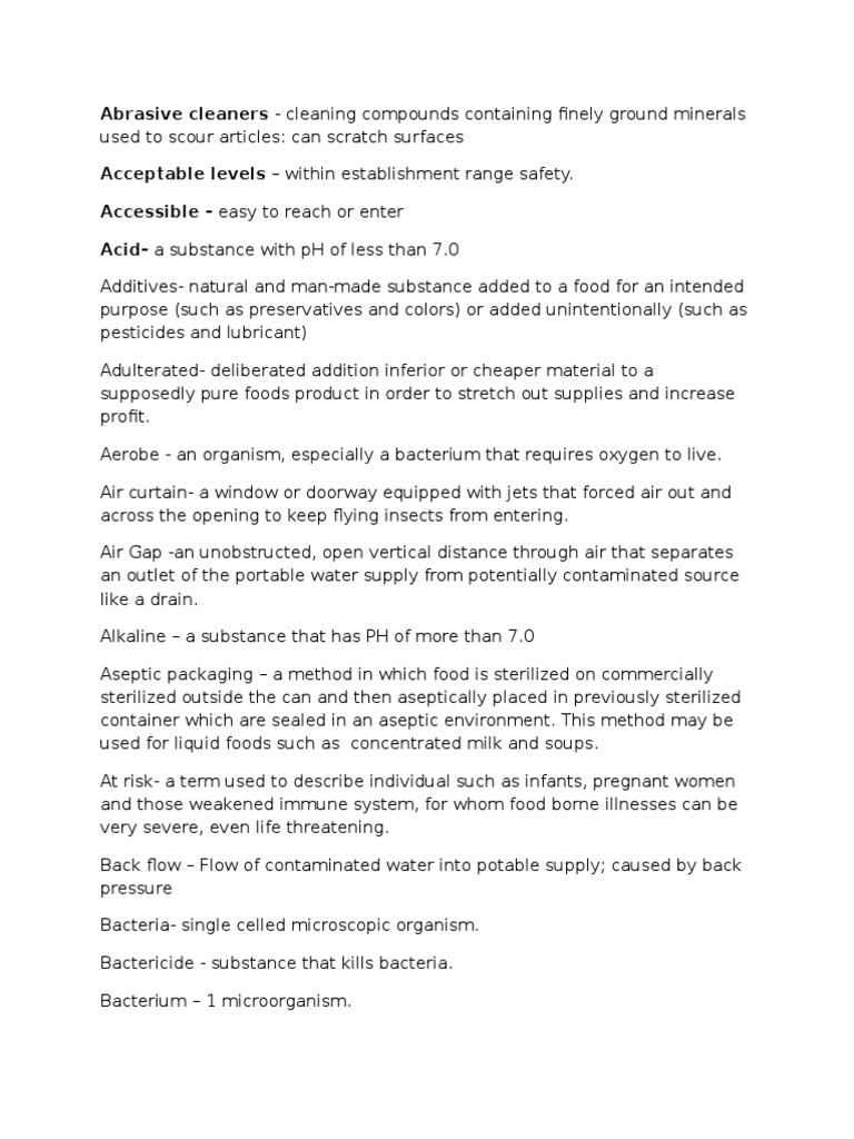 Abrasive Cleaners - Cleaning Compounds Containing Finely Ground ...