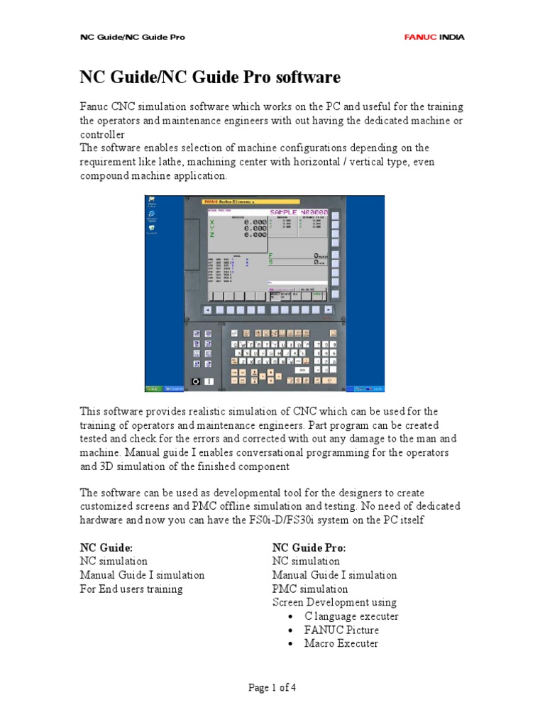NC Guide Pro | PDF | Numerical Control | Computer Program