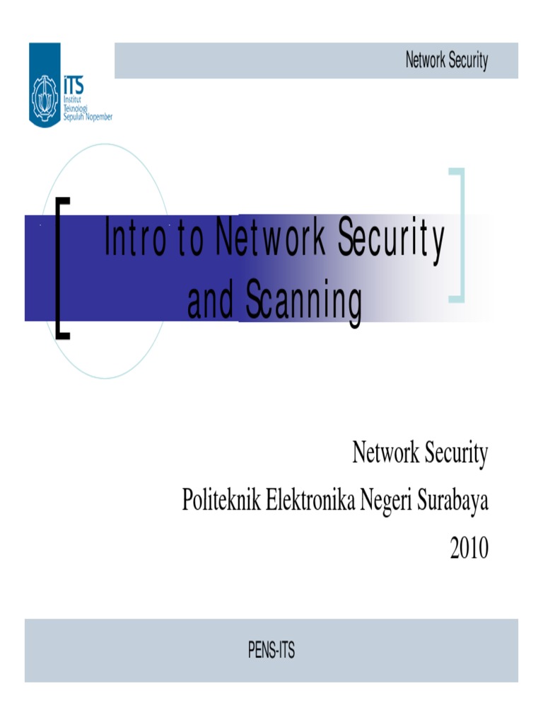 6 - Intro Network Security and Scanning PDF | PDF
