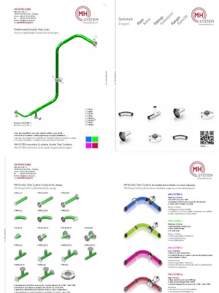 Jacketed Pipes Fittings Flanges 01 | PDF | Pipe (Fluid Conveyance ...