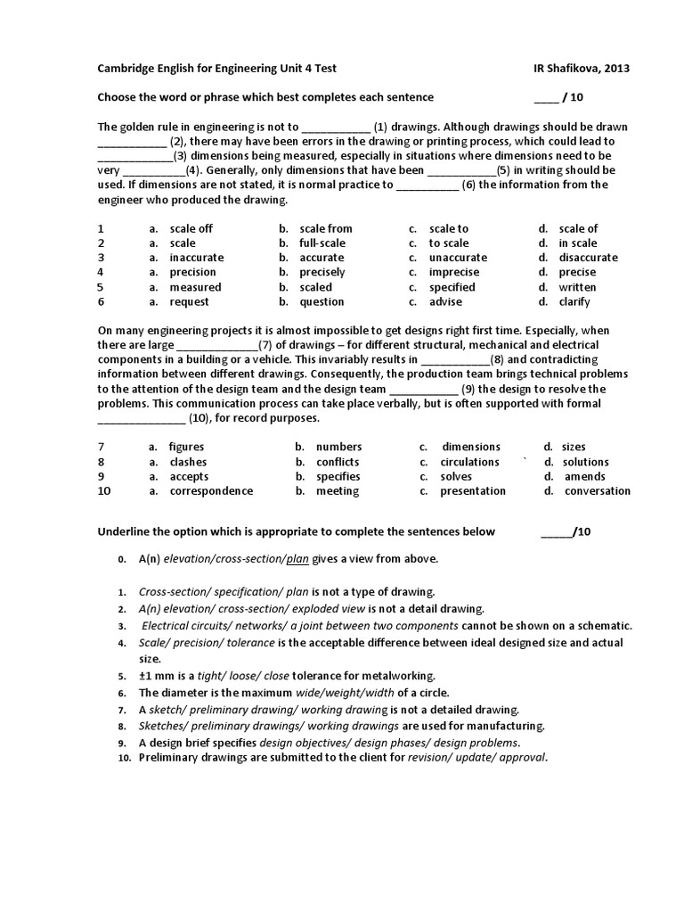 Unit 4 Test | PDF