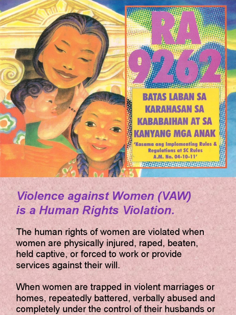 RA 9262: Protecting Women from VAWC | PDF | Victimology | Violence