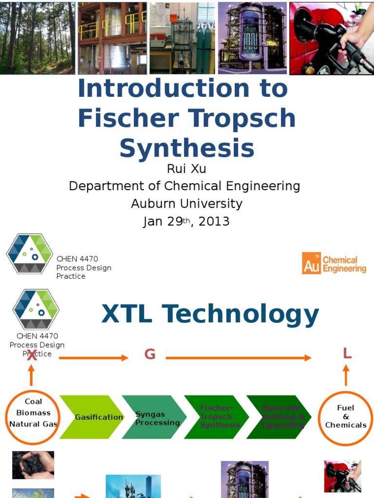 An Introduction to Fischer Tropsch Synthesis: Reactions, Catalysts ...
