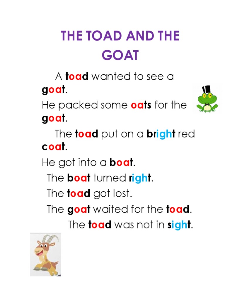 The Toad and The Goat PDF | PDF