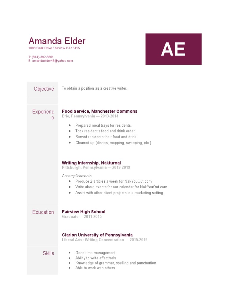 Amanda Elder | PDF